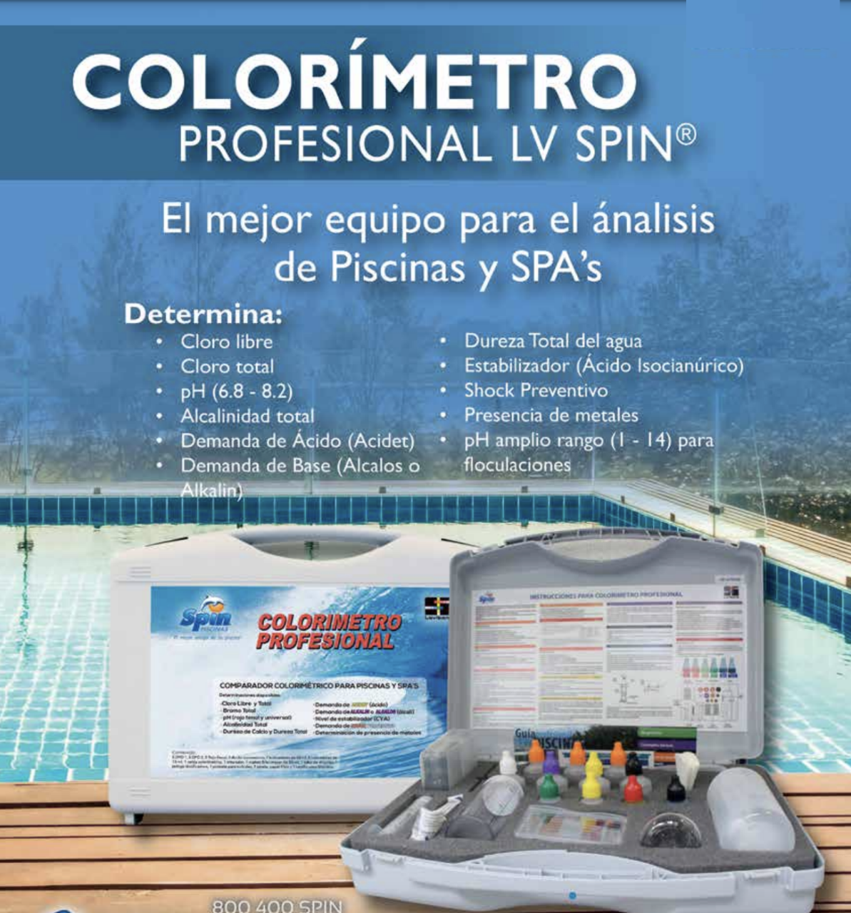 Colorimetro profesional LV de 10 pasos – Cepronsa